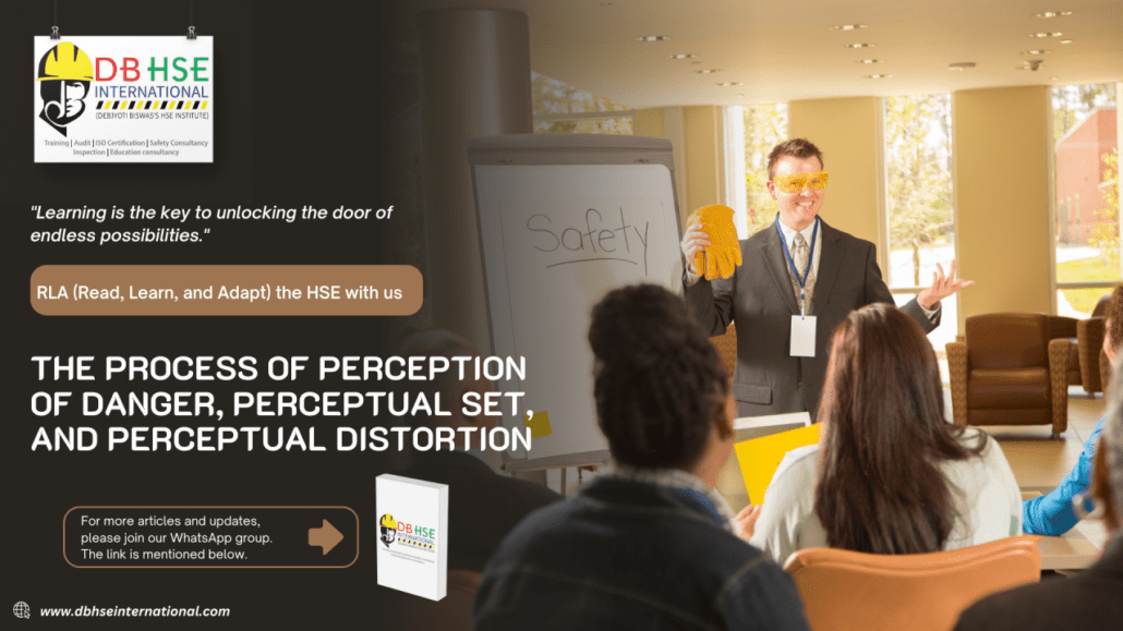 The Process of Perception of Danger, Perceptual Set, and Perceptual ...